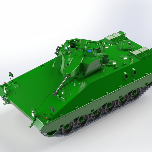 🪖 Infantry fighting vehicle Marder M12 1:35 for Revell 03021・Free STL ...