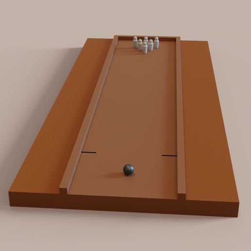 🎳 Bowling Pin Game・ STL File for 3D printing・Cults