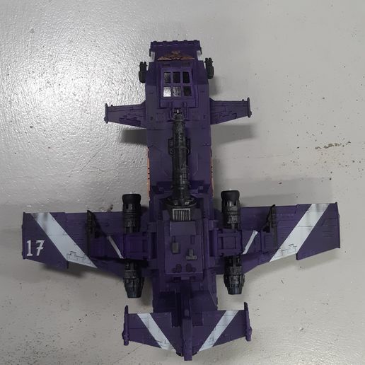 🥔 Potato Patern Thunderhawk Gunship・3D Print with the Flashforge ...