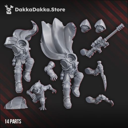 🎲 CHC Assassinator・ 3D File for 3D printing・Cults