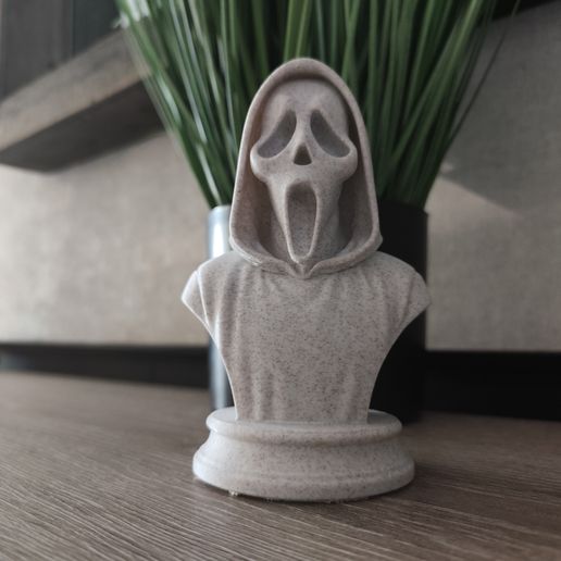👤 Ghostface Bust – 3D Printable Horror Statue・ STL File for 3D printing ...