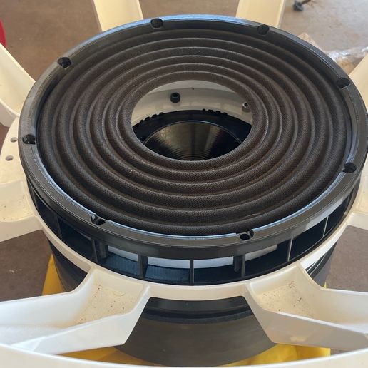 🕷️ Subwoofer Spider Spacer 12in Diam.・ 3D File for 3D printing・Cults