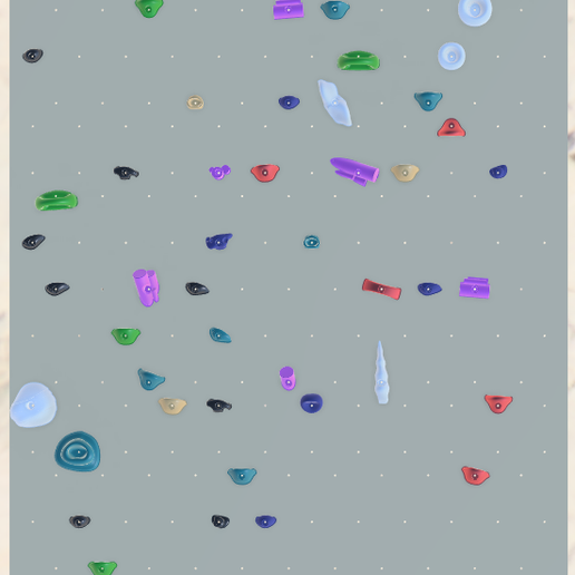 🪨 Rock Climbing Bouldering Holds, Bolt on, STL files・ 3D File for 3D ...