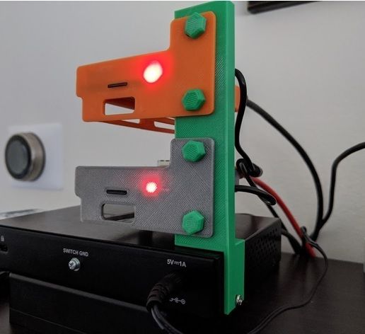 raspberry pi server rack stl