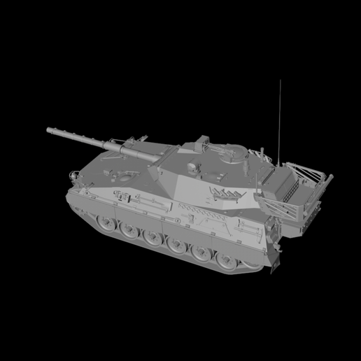 🪖 Argentine T AM 2C tank 3D model material (1)・ OBJ File for 3D ...