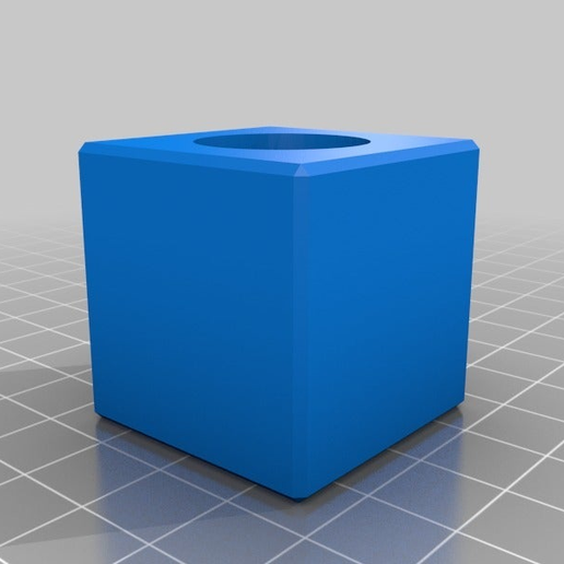 💎 Mini Minecraft Ore Cube Nightlight Redstone・Free STL File for ・Cults