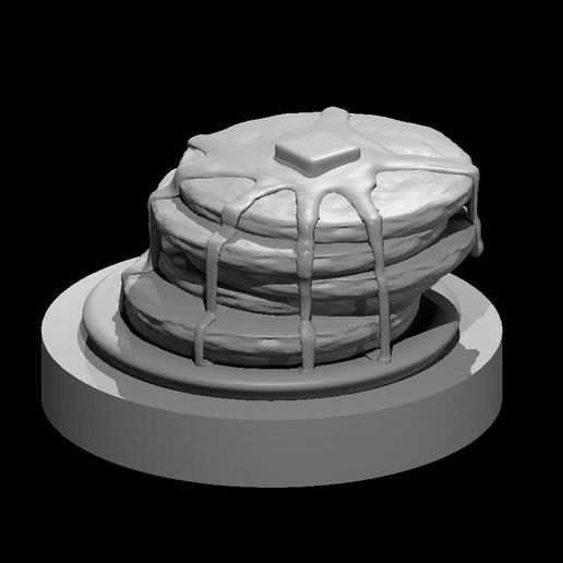 🥞 Stack of Pancakes Mimic・Free STL File for 3D printing・Cults