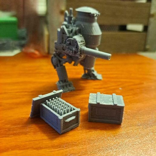STL file Ammo Crate for Artillery 🧨 ・3D printing template to download・Cults