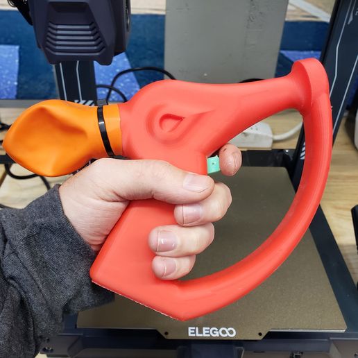 🪰 The Fly Disrupter - Salt Gun - Bug A Salt・Free OBJ File for 3D ...