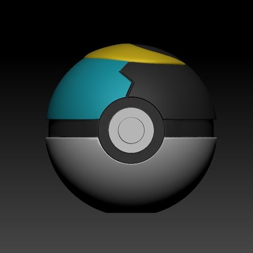 STL file Pokemon Moon Ball Pokeball 🐉 ・3D printer model to download・Cults
