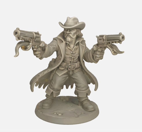🎲 Gunslinger Mimics - Dnd Hero・ OBJ File for 3D printing・Cults