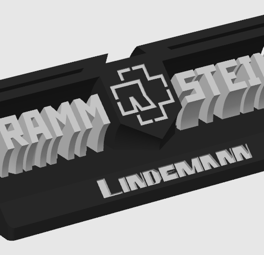 STL file Rammstein Shield ( Part2 ) 🛡️ ・3D printer model to download・Cults