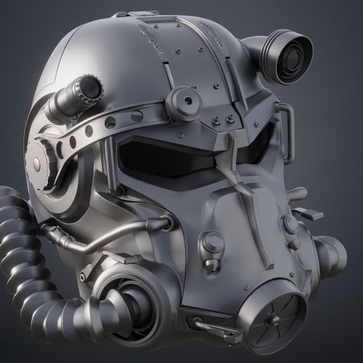 🪖 Fallout T60 Helmet - live action series・ 3D File for 3D printing・Cults