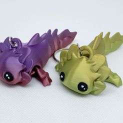 3D printing Axolotl Tadpole Flexi • made with Qidi smart x 3・Cults