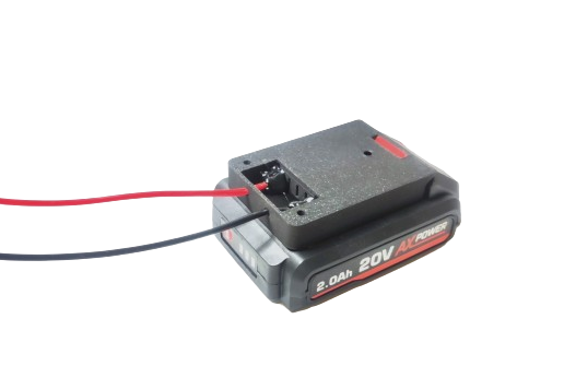 🔋 AX POWER FERM 20V BATTERY HOLDER HANGER ADAPTER・ STL File for 3D ...