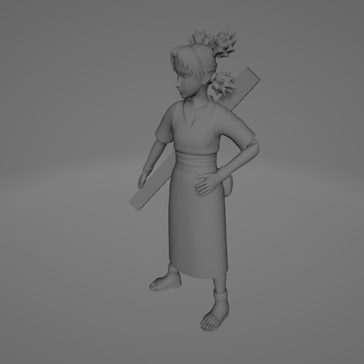 🎨 NARUTO SHIPPUDEN TEMARI・ STL File for 3D printing・Cults