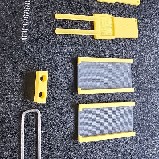 🛗 ELEVATOR RETRACTABLE BRIDGE・ OBJ File for 3D printing・Cults