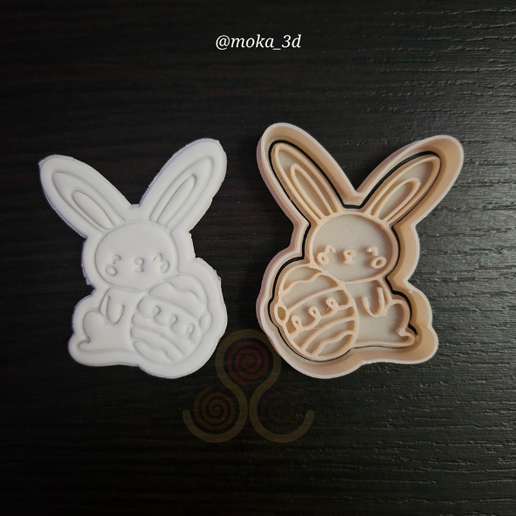 👽 CONEJO PASCUA HUEVO FELIZ PASCUA・ STL File for 3D printing・Cults