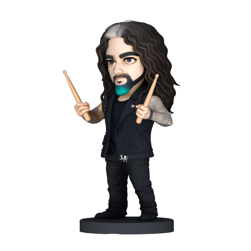 🎭 Mike Portnoy – dream theater - Chibi Progressive Rock Drummer Figure ...