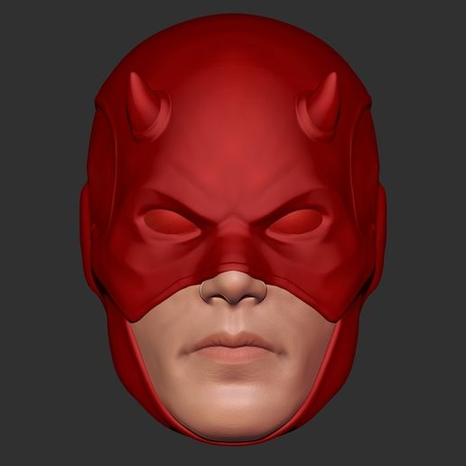 🦸 MARVEL LEGENDS DAREDEVIL HEAD BORN AGAIN・ STL File for 3D printing・Cults
