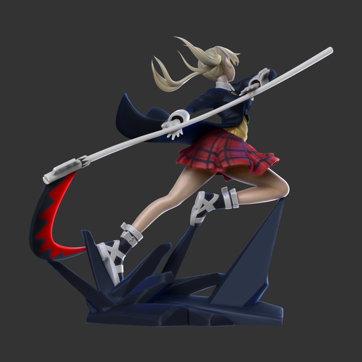 ♀️ Maka [Soul Eater]・ STL File for 3D printing・Cults
