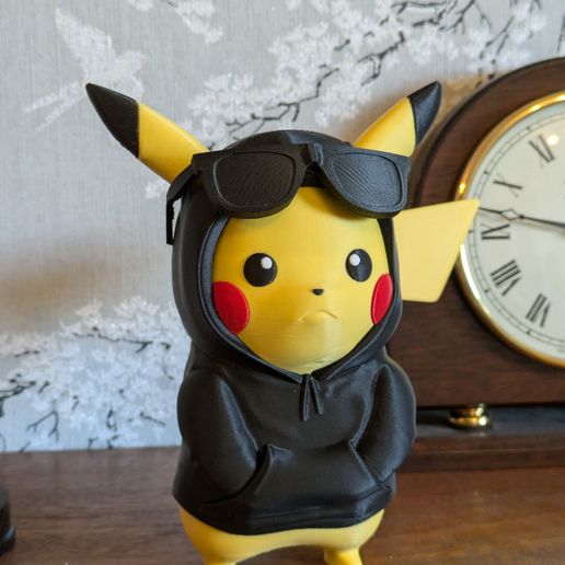 🐉 Urban Vibes Urban Pokemon Pikachu (multiparts/STL/3mf)・ STL File for ...