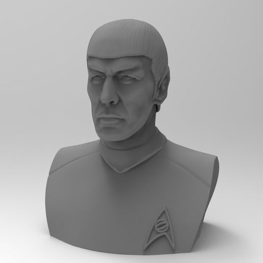 STL file Spock Star Trek ⭐ ・Model to download and 3D print・Cults
