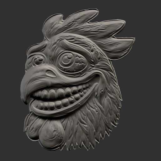 🐣 scary chick cnc・ STL File for 3D printing and CNC machining - Laser ...
