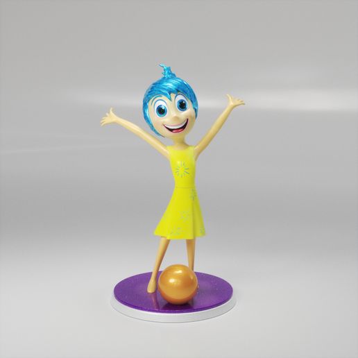 👾 Joy -inside out-・ STL File for 3D printing・Cults