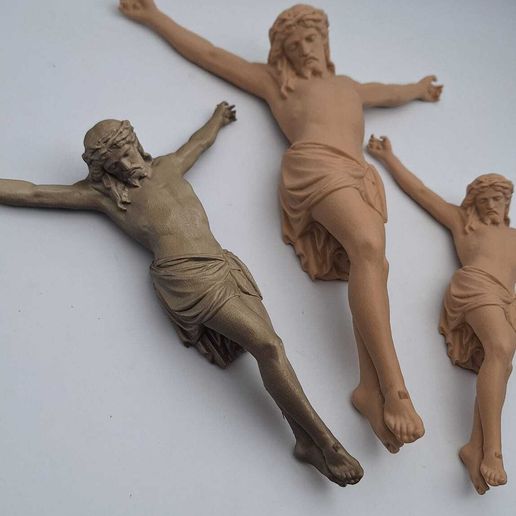 ️ Jesus without cross, Crucifix,16th Century Crucifix・ STL File for 3D ...