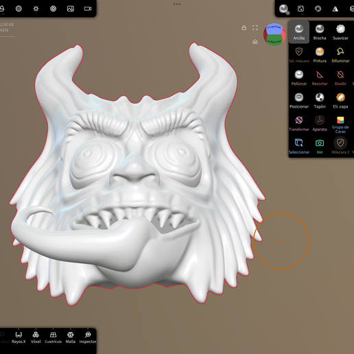 OBJ file Akaname yokai 🇯🇵 ・3D printable design to download・Cults