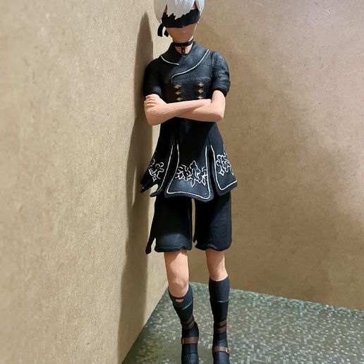 🎨 NieR:Automata 2B and 9S 3D print・3D Print with the ENDER 3 V2 NEO 3D ...