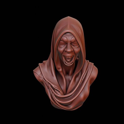 Fichier 3D Ghost Beast Bust 👻 ・Objet imprimable en 3D à télécharger・Cults