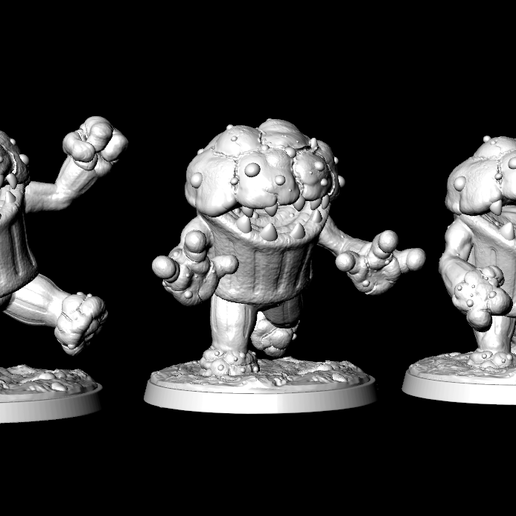 👹 Muffin Monster・ STL File for 3D printing・Cults