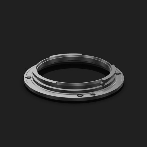 💍 Canon lens metal mount ring・ 3MF File for 3D printing・Cults