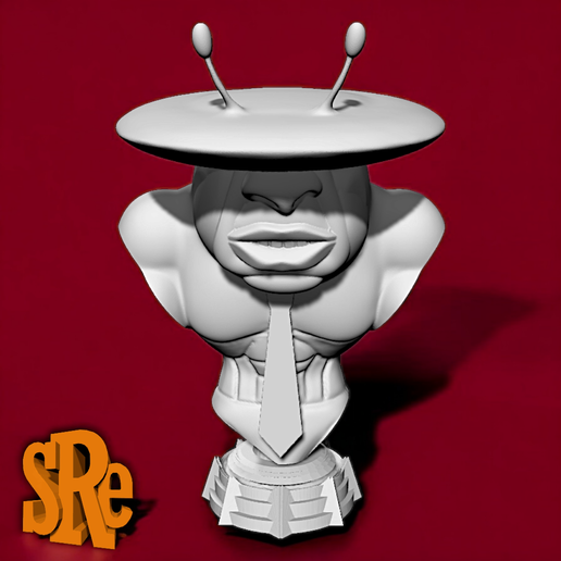 👤 Bust of Mr. Mantis Chiquitita Shrimp - Dandadan・Archivo STL para ...