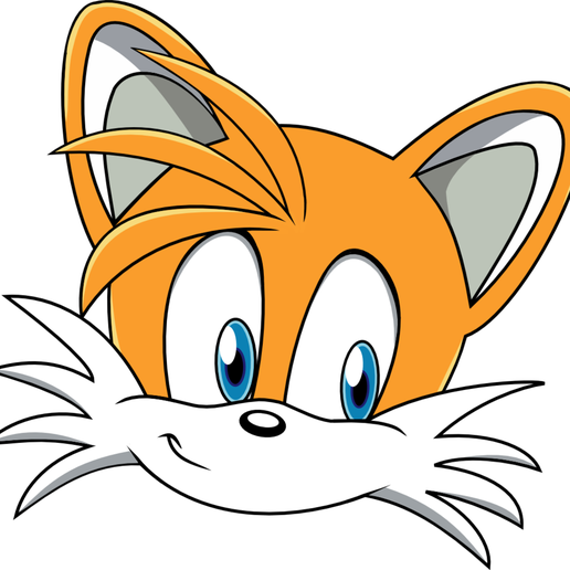 🦔 Tails - Sonic el erizo・Archivo STL para Impresión 3D・Cults