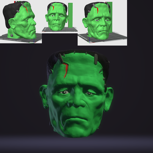 frankenstein heads