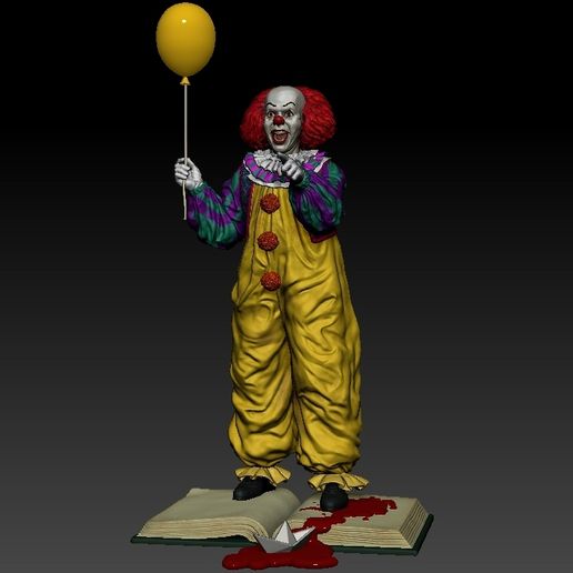 🤡 Pennywise・ OBJ File for ・Cults
