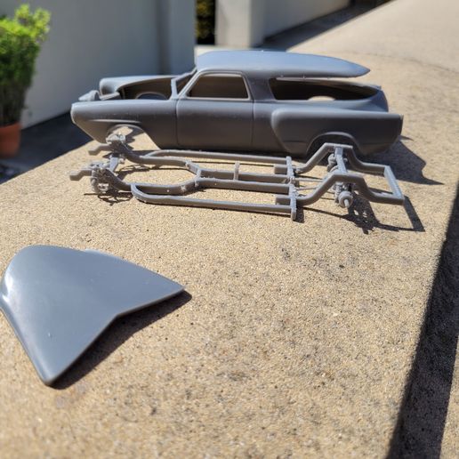 3D printable 1951 Studebaker ustom Chassis • made with Anycubic MonoX2 ...