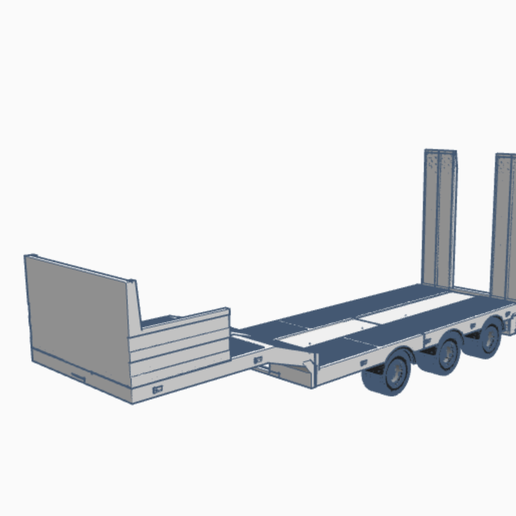 🚚 Vang Tamiya Truck 1/14 Equipment Trailer Rc・ 3D File for 3D printing ...