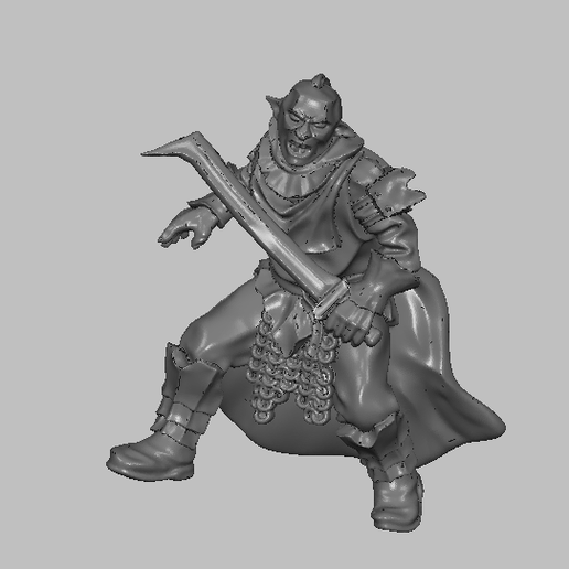STL file Mordor orc stalker 🎲 ・3D printing model to download・Cults