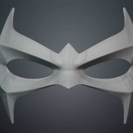 🎃 Máscara Nightwing Rebirth・Archivo STL para Impresión 3D・Cults