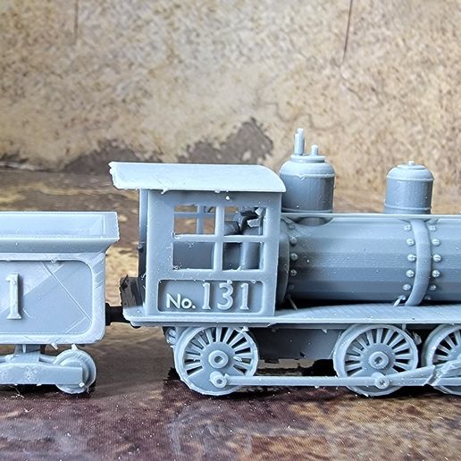 🚆 BTTF Train No. 131・ STL File for 3D printing・Cults