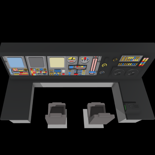 🖥️ G.I. Joe Headquarters Computer for 3.75" and 6" figures・ 3D File for ...