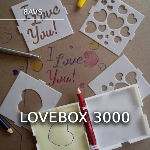 🎨 LoveBox 3000 💘 The Ultimate Romance & Creativity Kit!・ STL File for ...