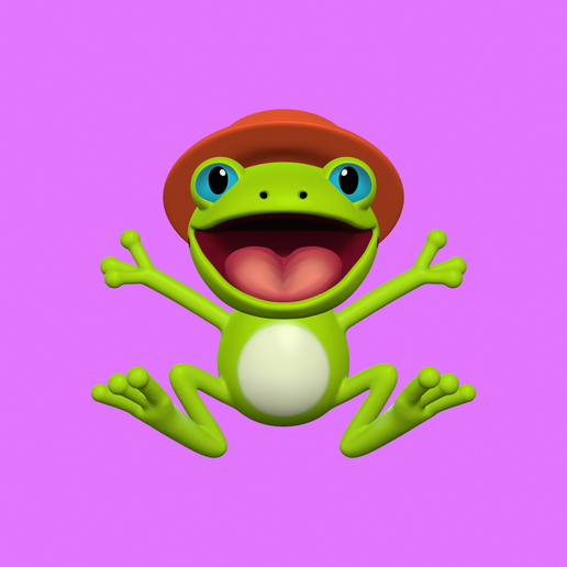 jumping toad