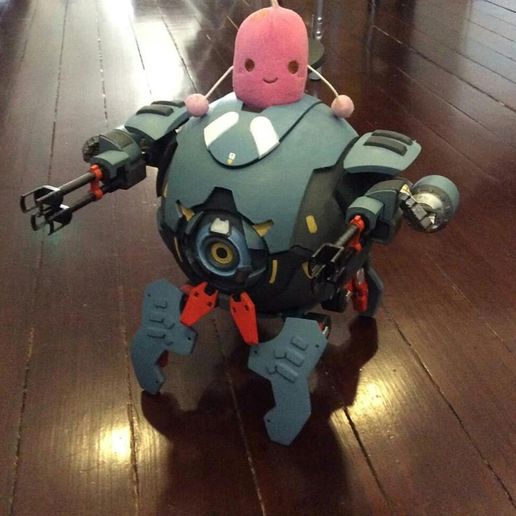 🧸 Hammond's Wrecking Ball Mech from Overwatch・ STL File for ・Cults