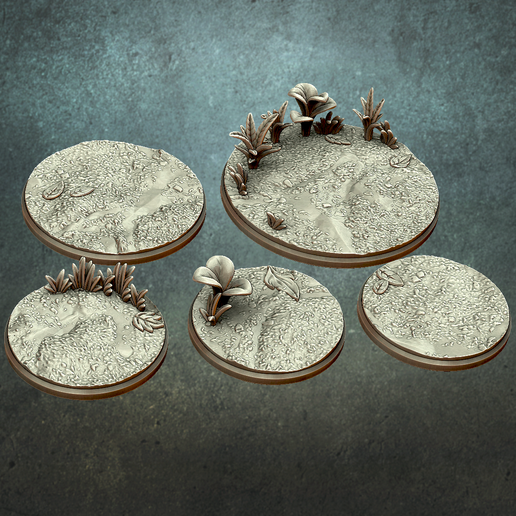 🆓 Ground Bases supportless FREE・Free 3D File for ・Cults