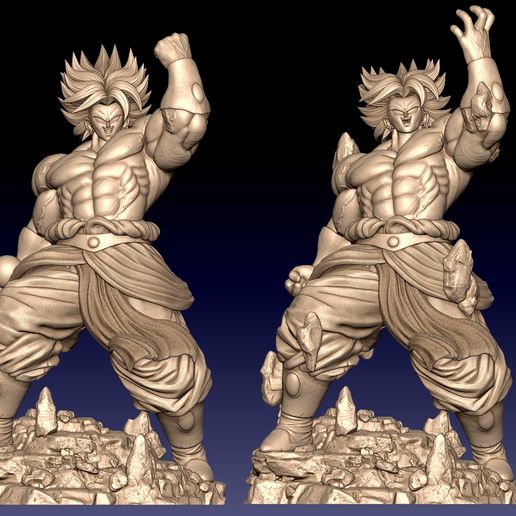 💯 BROLY (100 PATREONS) LUCAS PEREZ・ 3D File for 3D printing・Cults